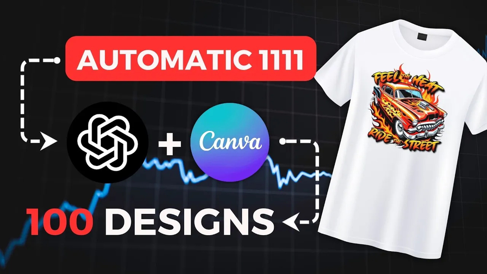 Make 100 AI Tshirt Designs in 30 Minutes using Stable Diffusion ...