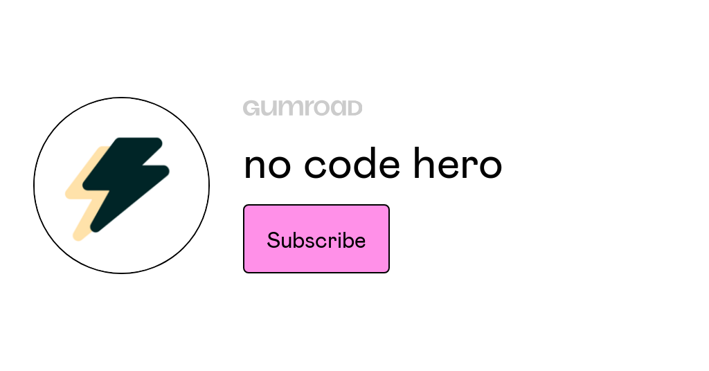 no code hero