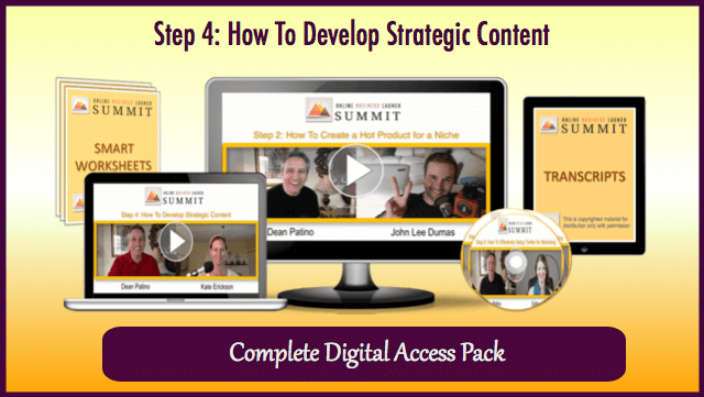 Step 4: How To Develop Strategic Content with Kate Erickson