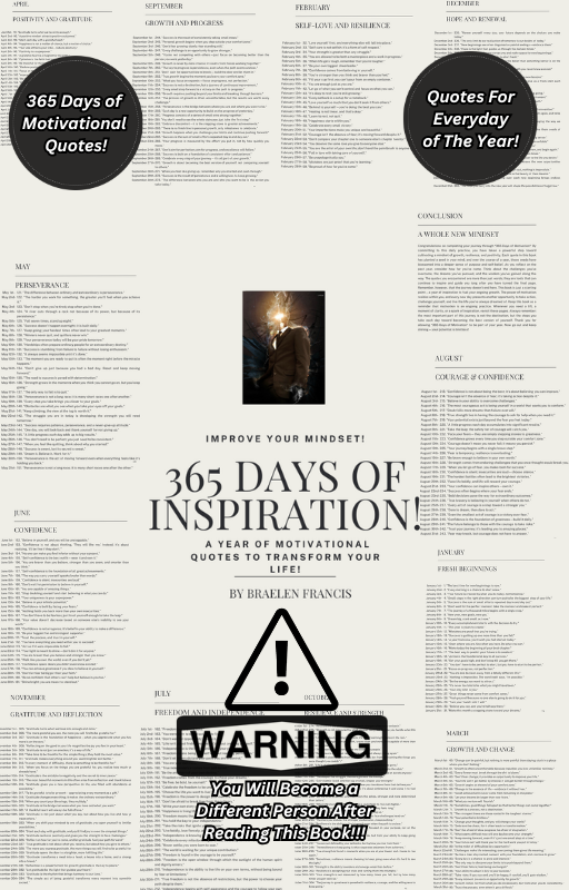 365 Days of Inspiration: A Year of Motivational Quotes to Transform ...