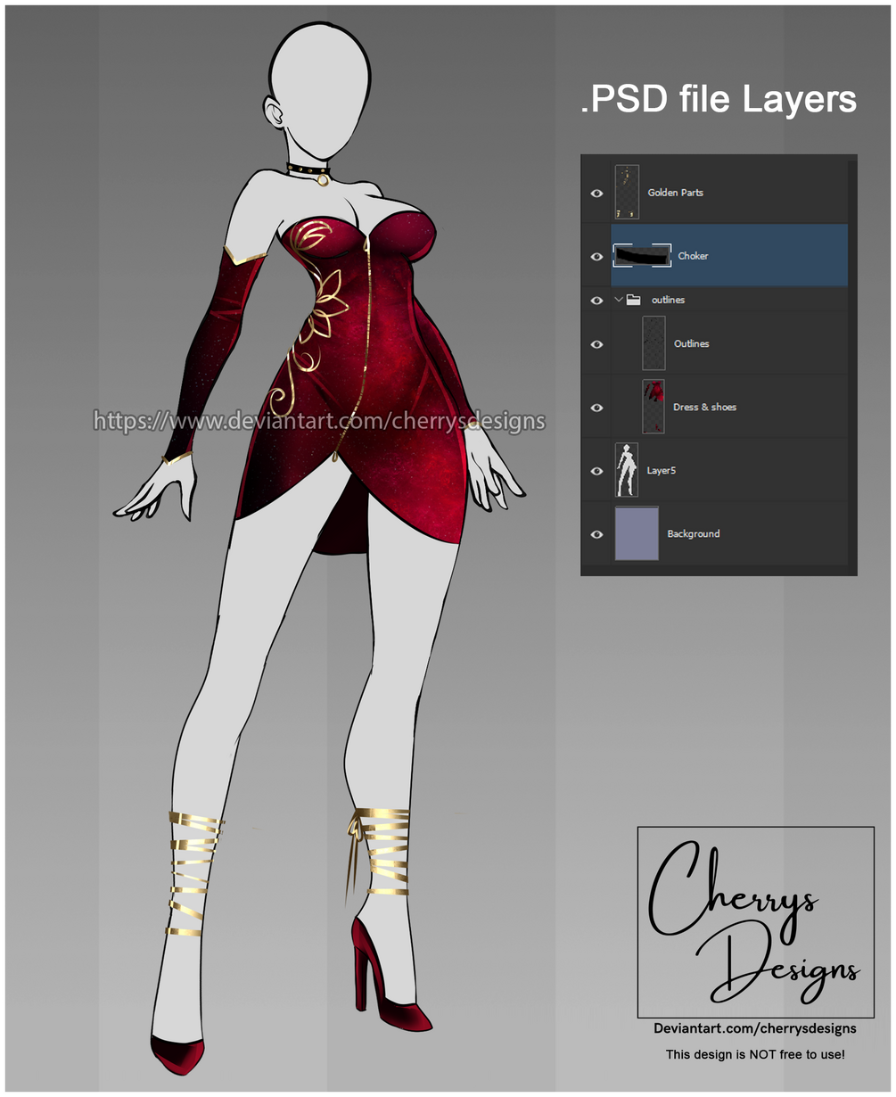 customizable Outfit Design 41