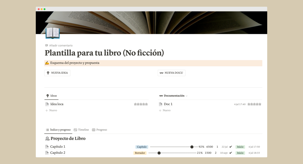 Escribe tu libro de No Ficción