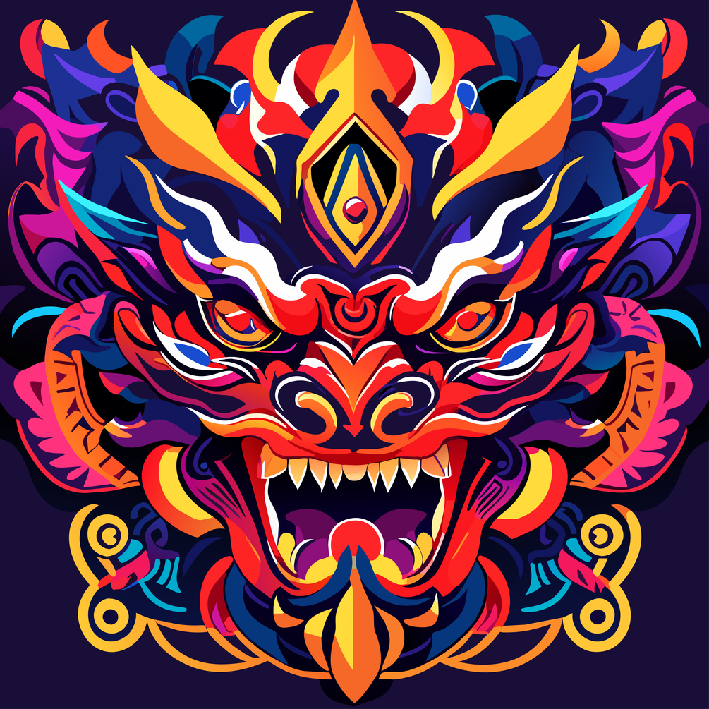 Monster Design Art Illustration Vector #07