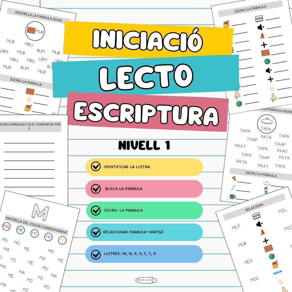 Dossier Iniciació a la lectoescriptura (Nivell I)
