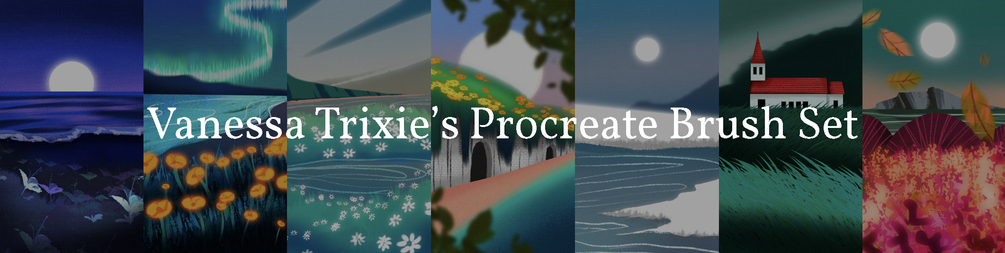 Vanessa Trixie's Procreate Brush Set