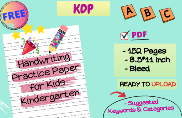 Handwriting Practice Paper Kindergarten