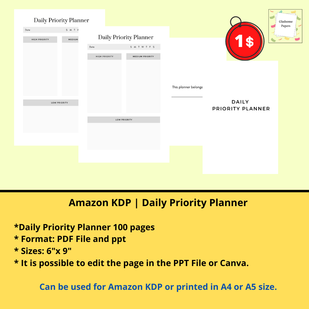 Daily Priority Planner