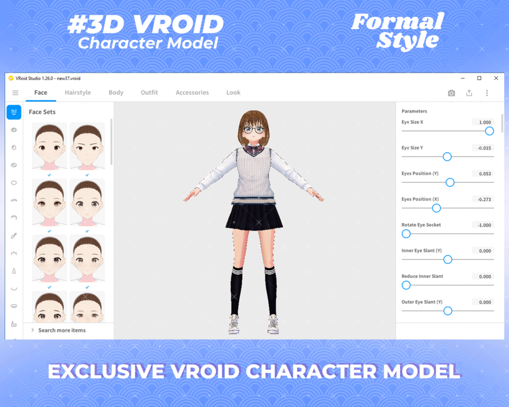 3D Vroid Character, 3D Gaming Model, Twitch Gamer, YouTube Gaming ...