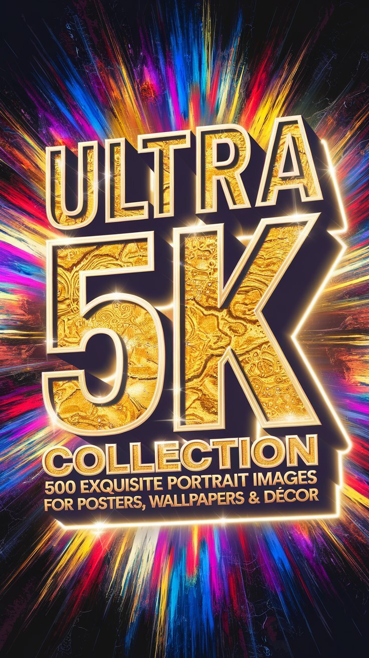 Ultra HD 5K Collection: 500 Exquisite Portrait Images for Posters ...