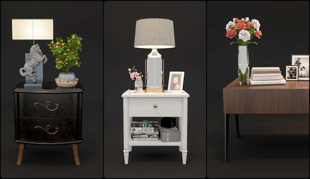 D5lib Bedside tables Vol 02