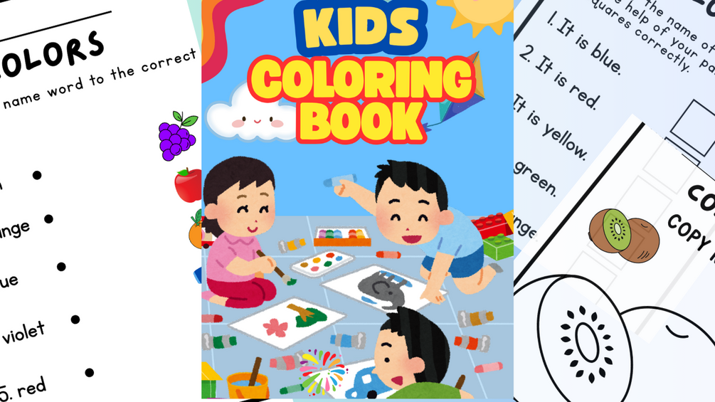 Kids Coloring Book(PDF File)