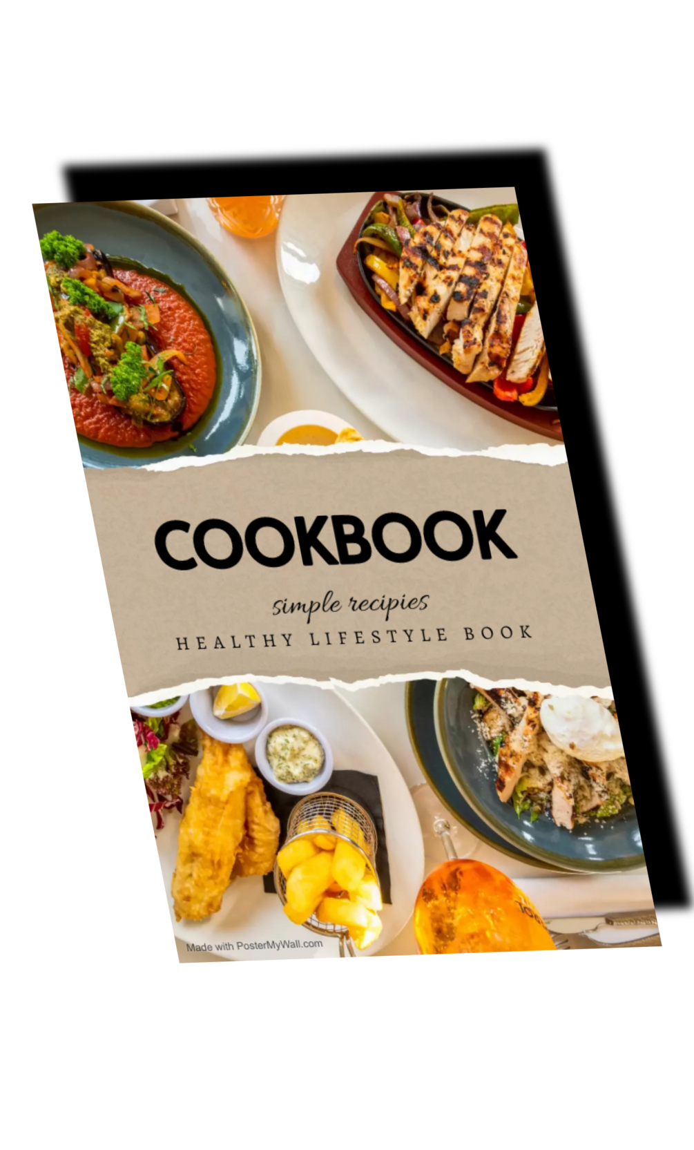 COOKBOOK-SIMPLE RECIPES, HEALTHY LIFESTYLES BOOK