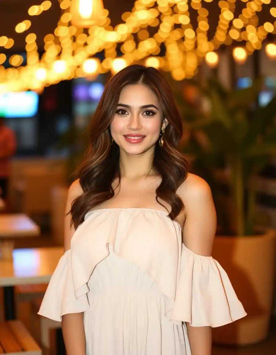 Effortless Date Night Glam with Ruffled Dresses and Neutral Heels