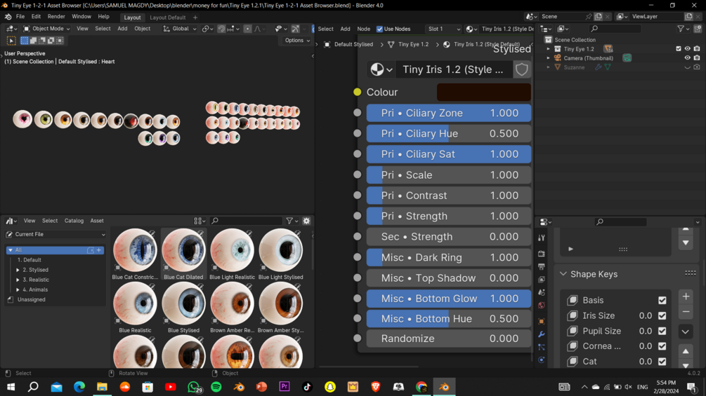Ultimate Eye Model Collection: 30+ Varieties with Endless Customization Options