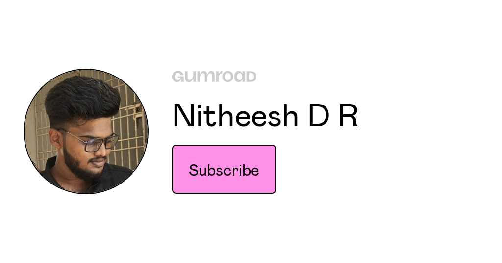 Nitheesh D R