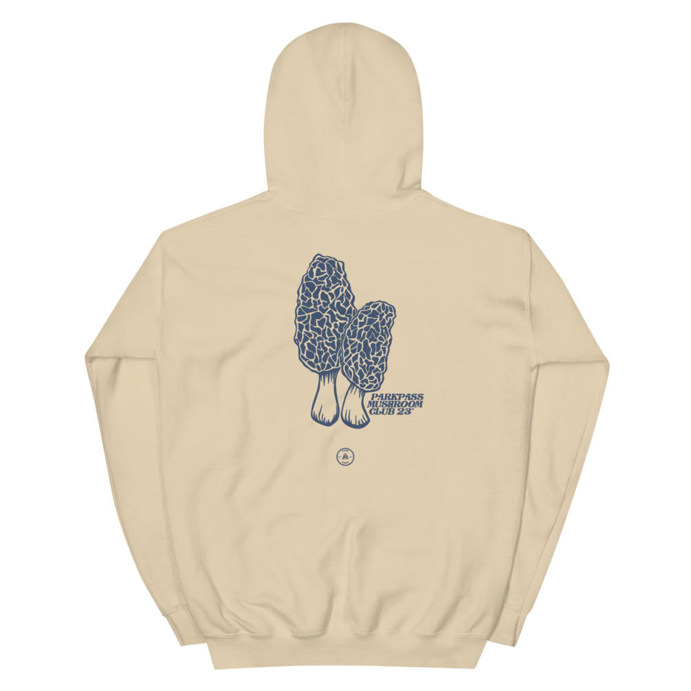 Sand- Mushroom club "Morel" heavy hoodie