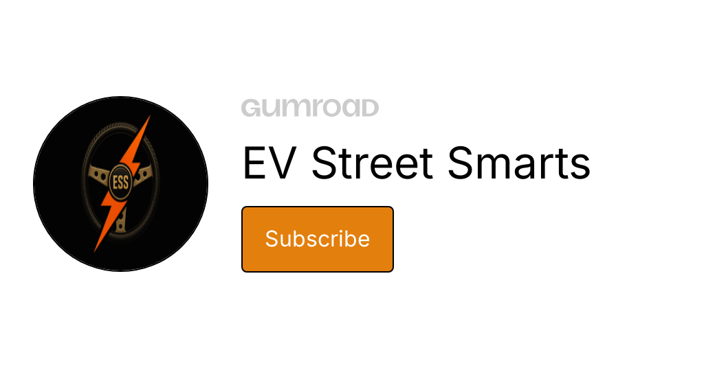EV Street Smarts