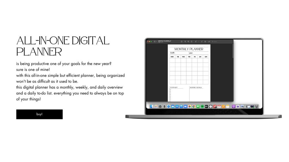 all-in-one digital planner