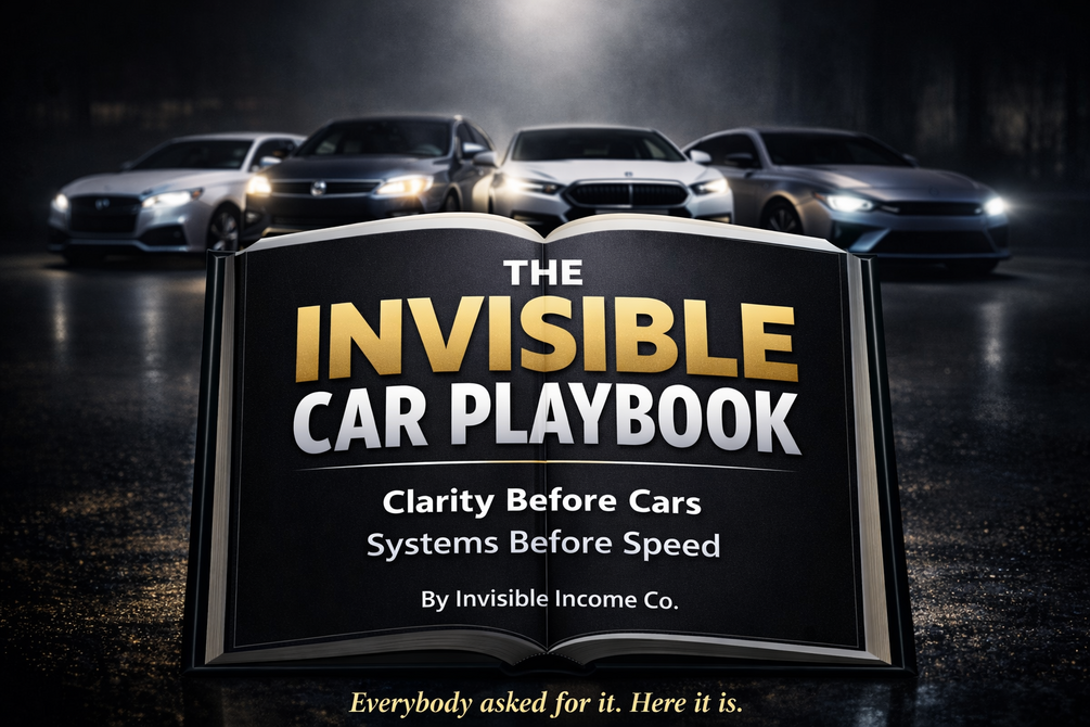 The Invisible Car Playbook
