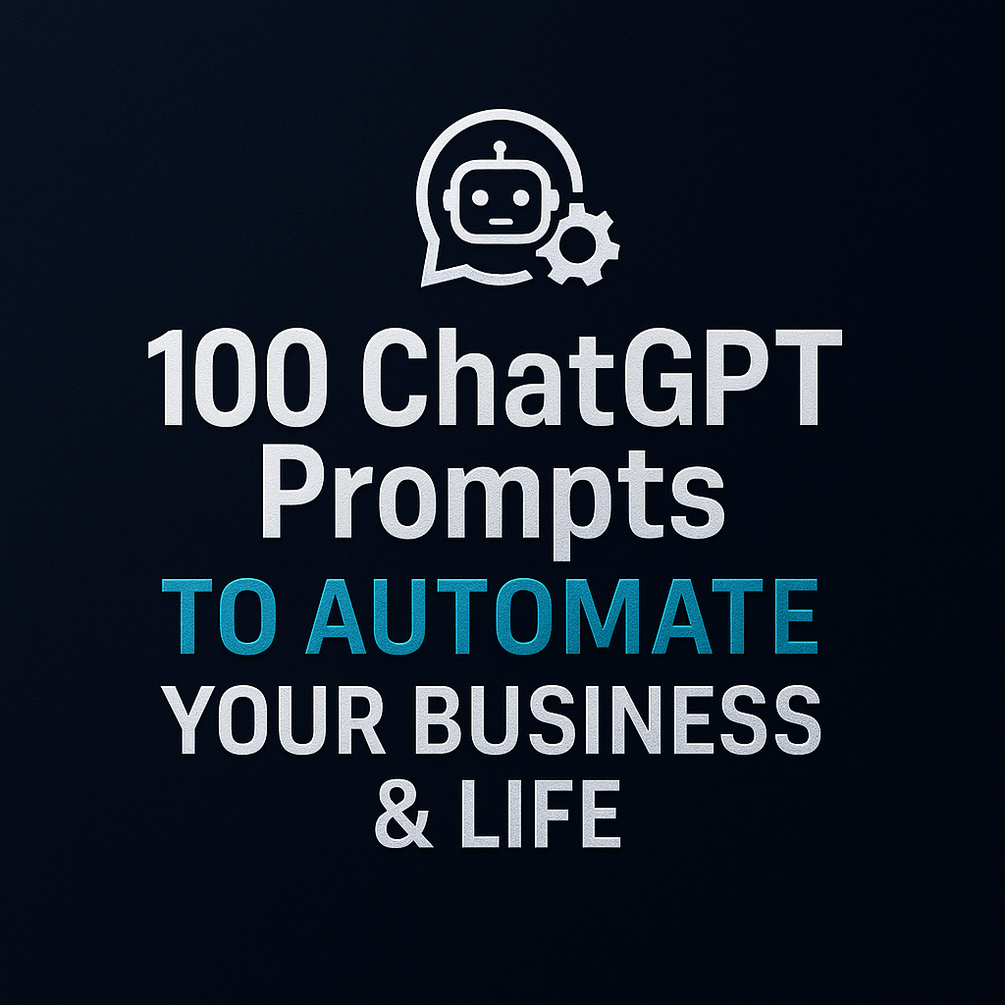 SmartPrompt Vault: 100 ChatGPT Prompts to automate your Business & Life