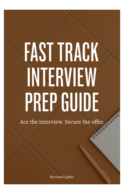 Fast Track Interview Prep Guide