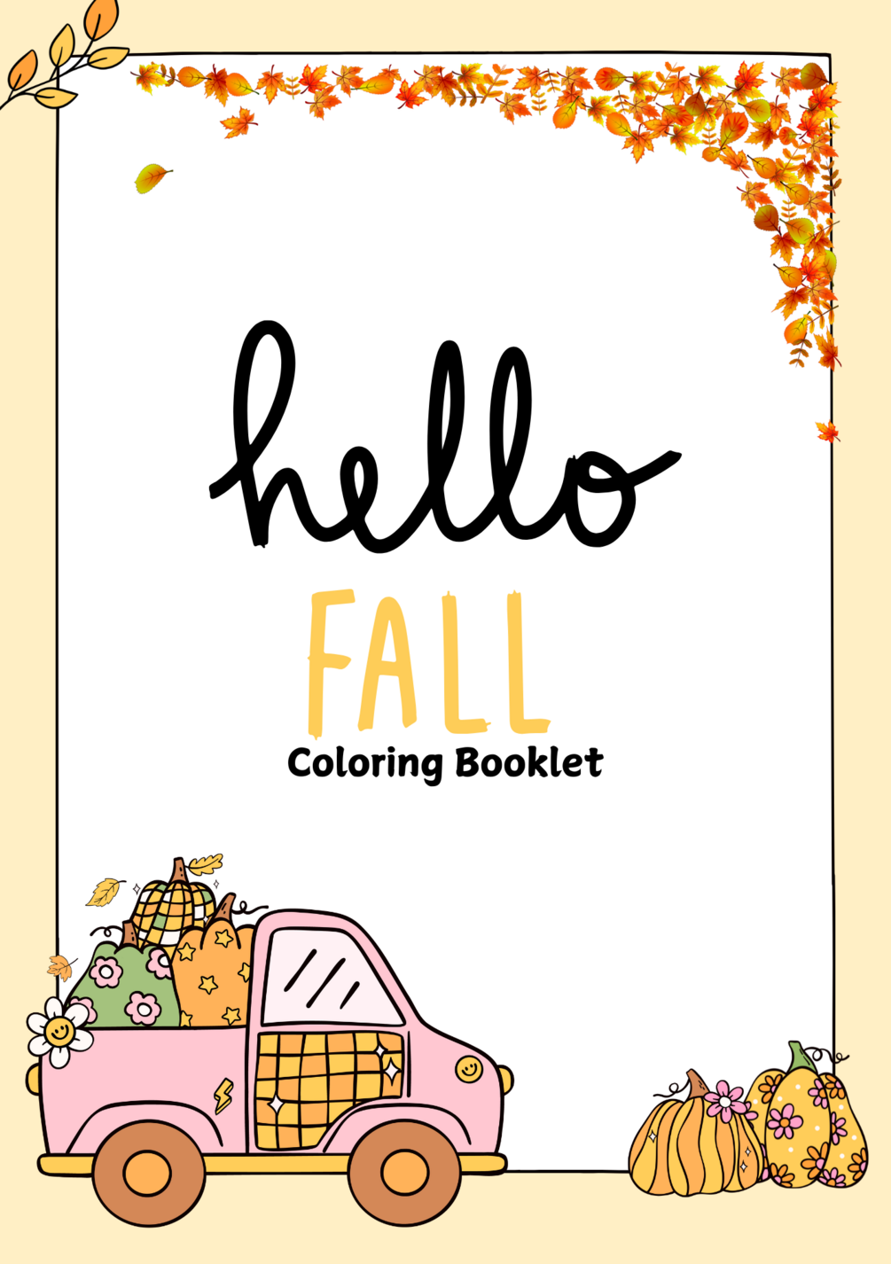 Autumn Wonders: A Fall Coloring Adventure