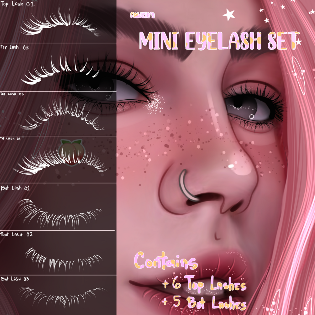 Fawzie's Mini Eyelash Set