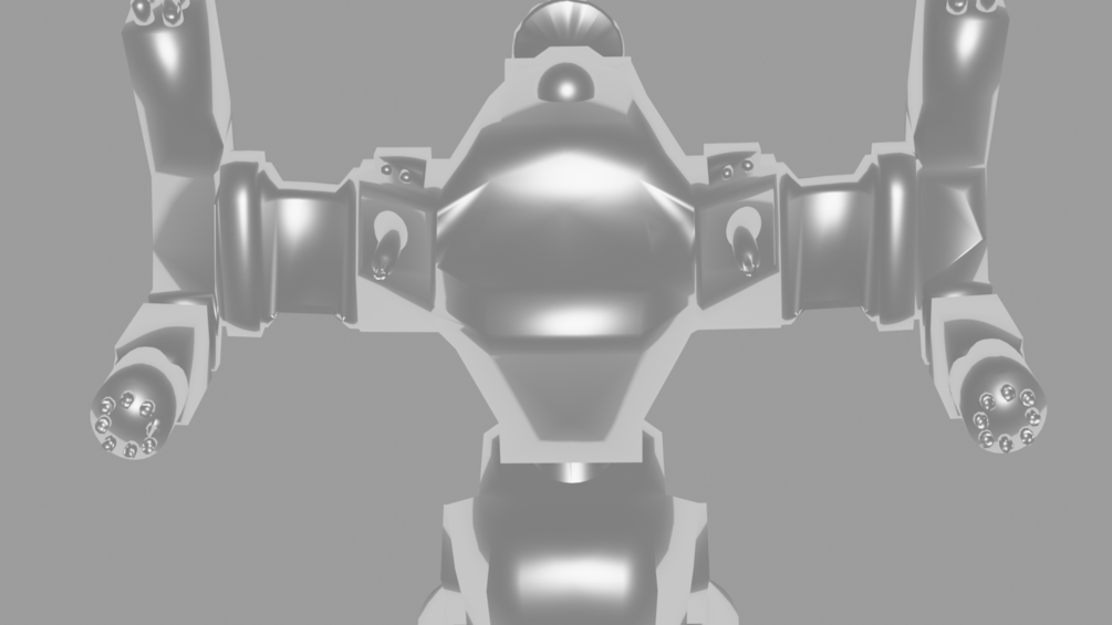 "Stylized Metal Shader & Mech Model Bundle"