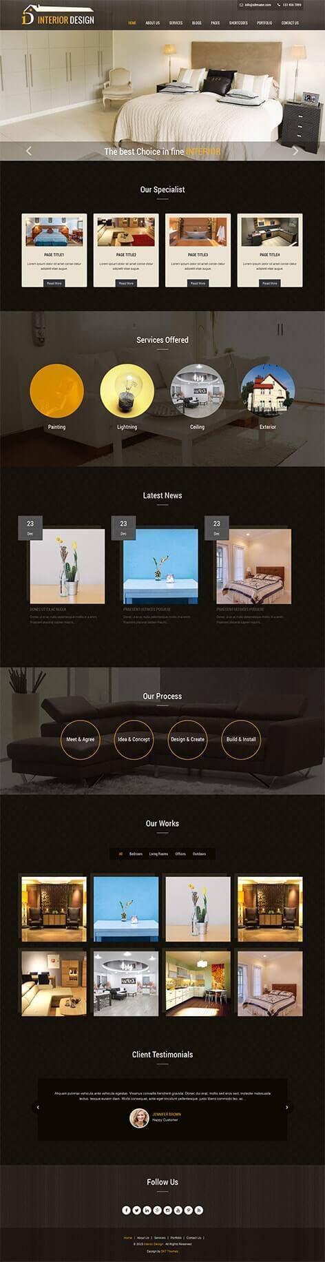Furnish (Interior Pro) Premium WP Theme