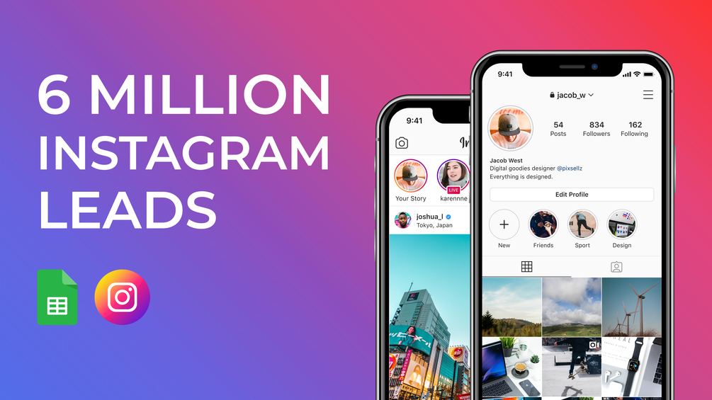 6 Million Instagram Leads