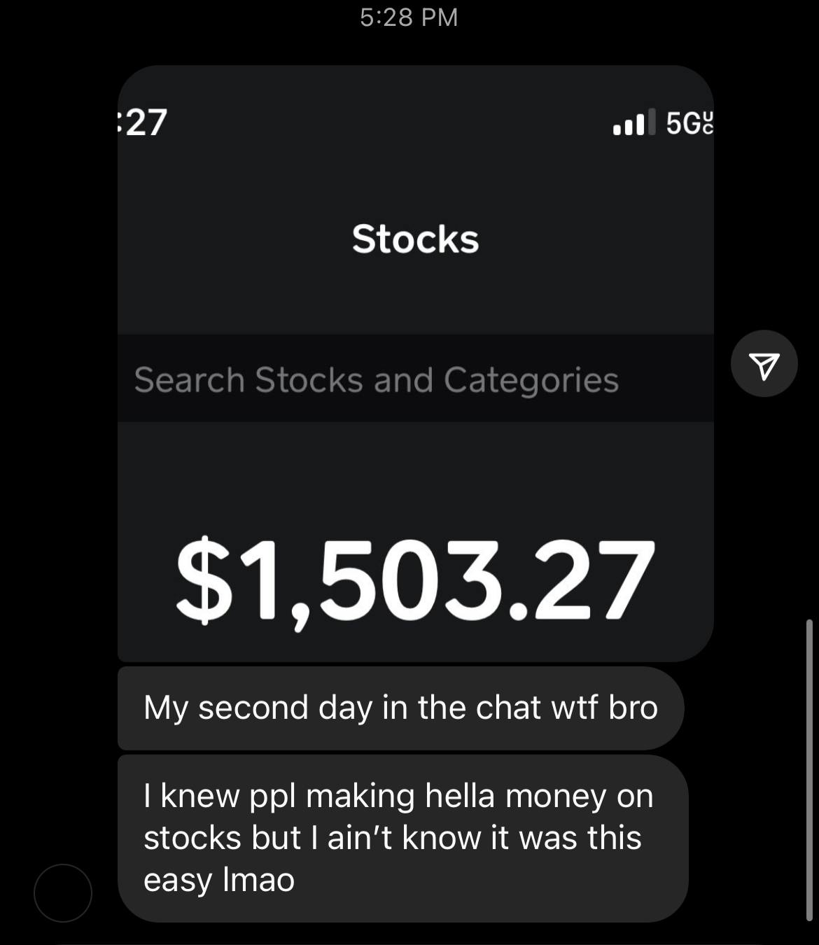 Stocks chat - winnerscircle