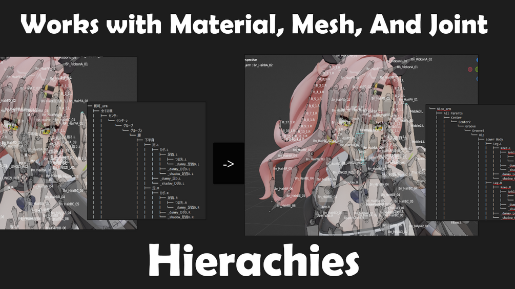Blender Hierarchy Logger Renamer