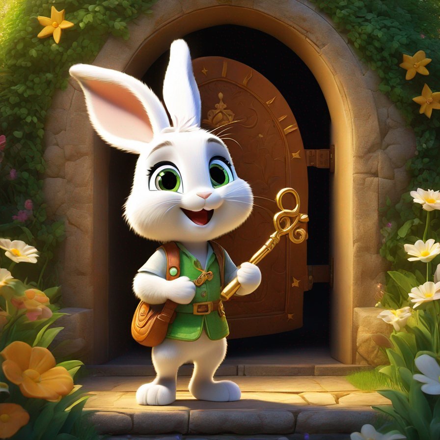 The Rabbit and the Magic Key