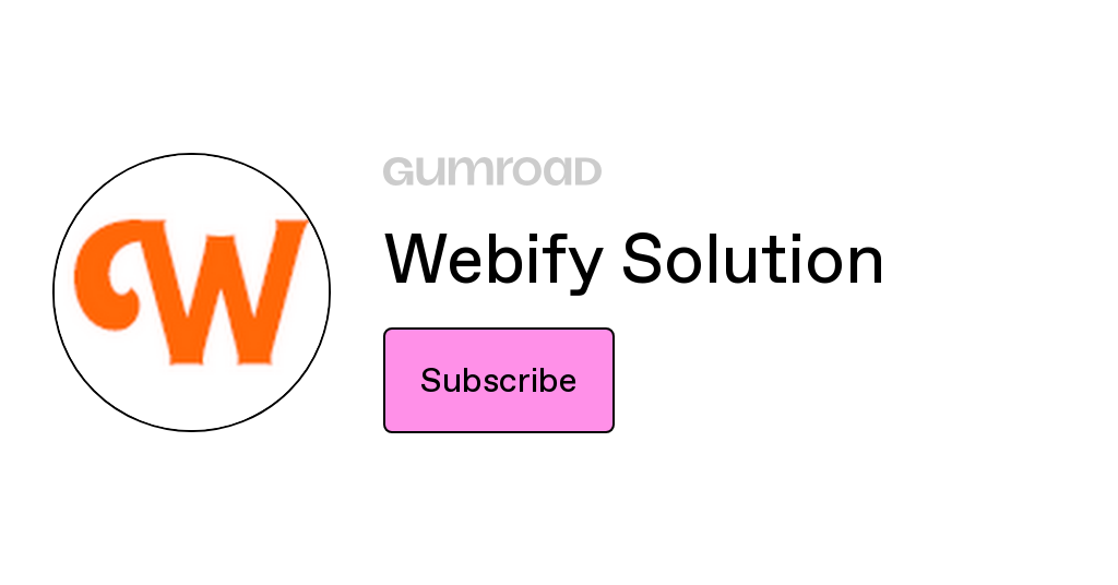 Webify Solution