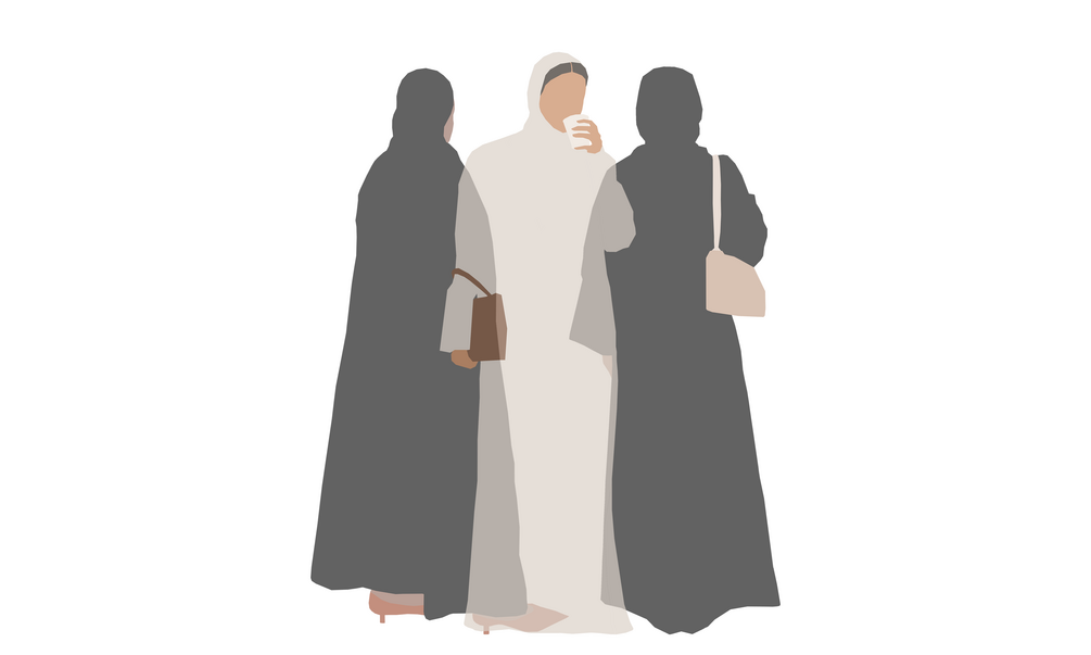Emirati Vectors Female set #1