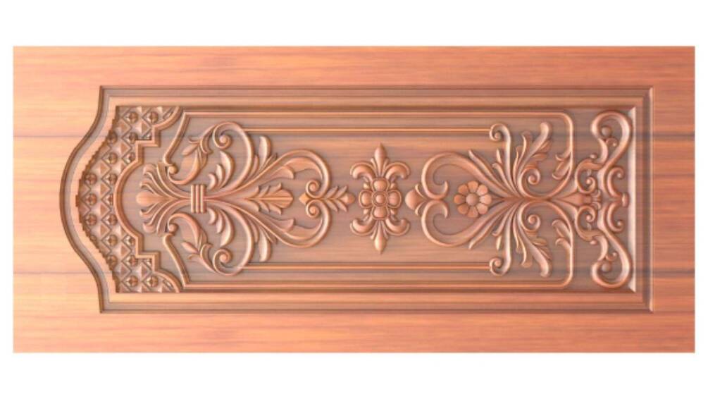 Floral Grandeur: ArtCAM CNC Woodwork Design
