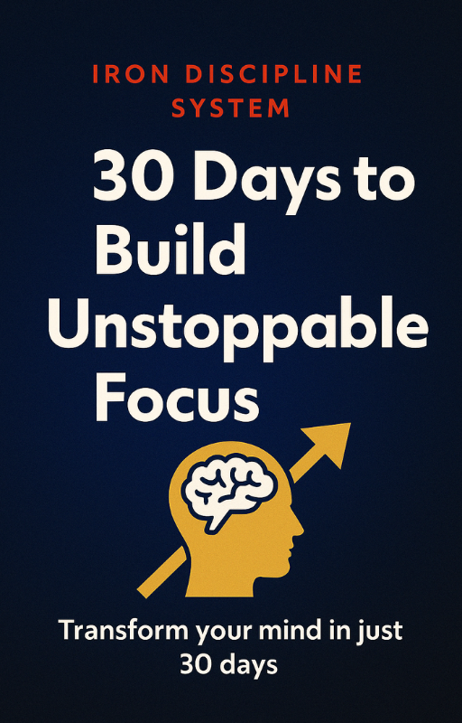 Iron Discipline System - 30 Days to Build Unstoppable Focus