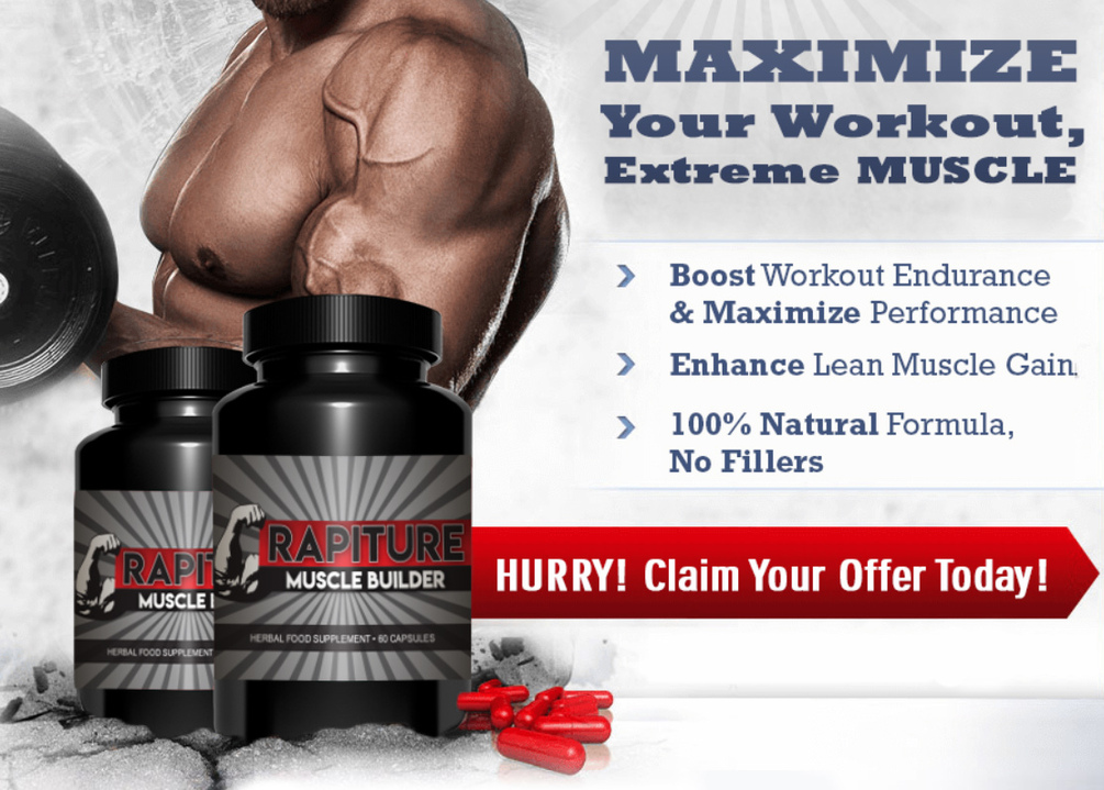 Build your muscle with Rapiture Muscle Builder Ireland