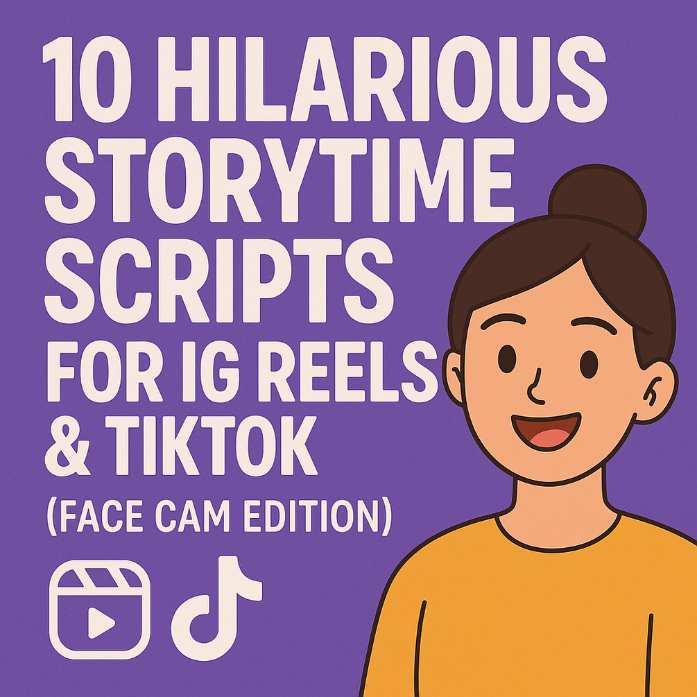 10 Viral Storytime Scripts for IG Reels – Easy to Act, Funny & Relatable”