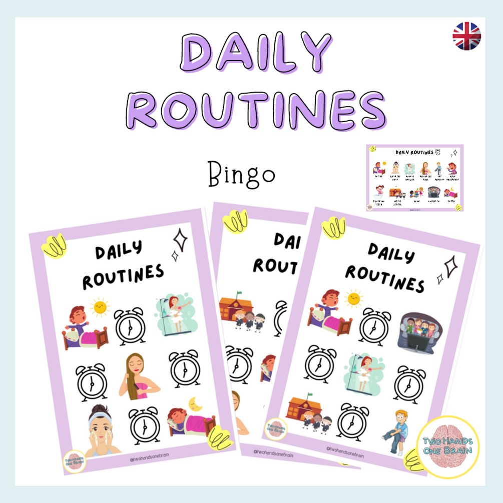 Daily routines Bingo