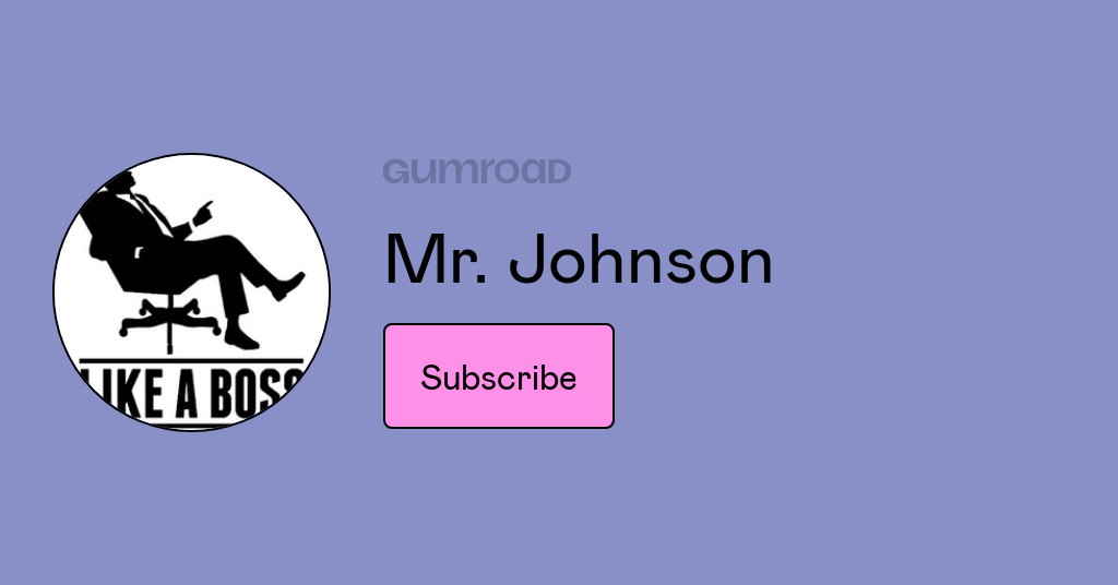 Mr. Johnson