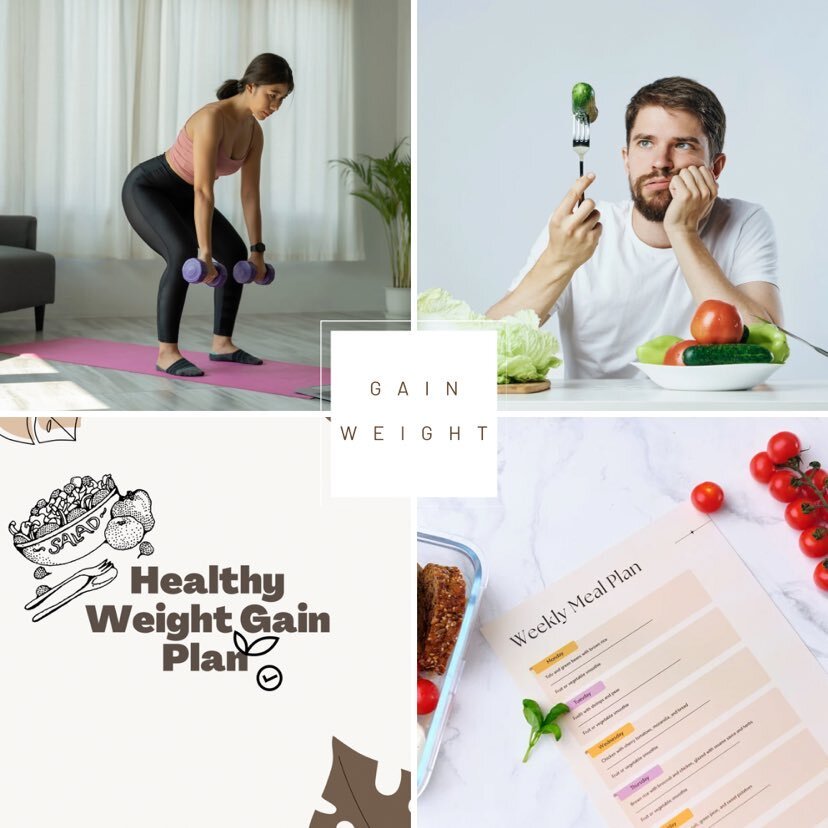Gain weight plan