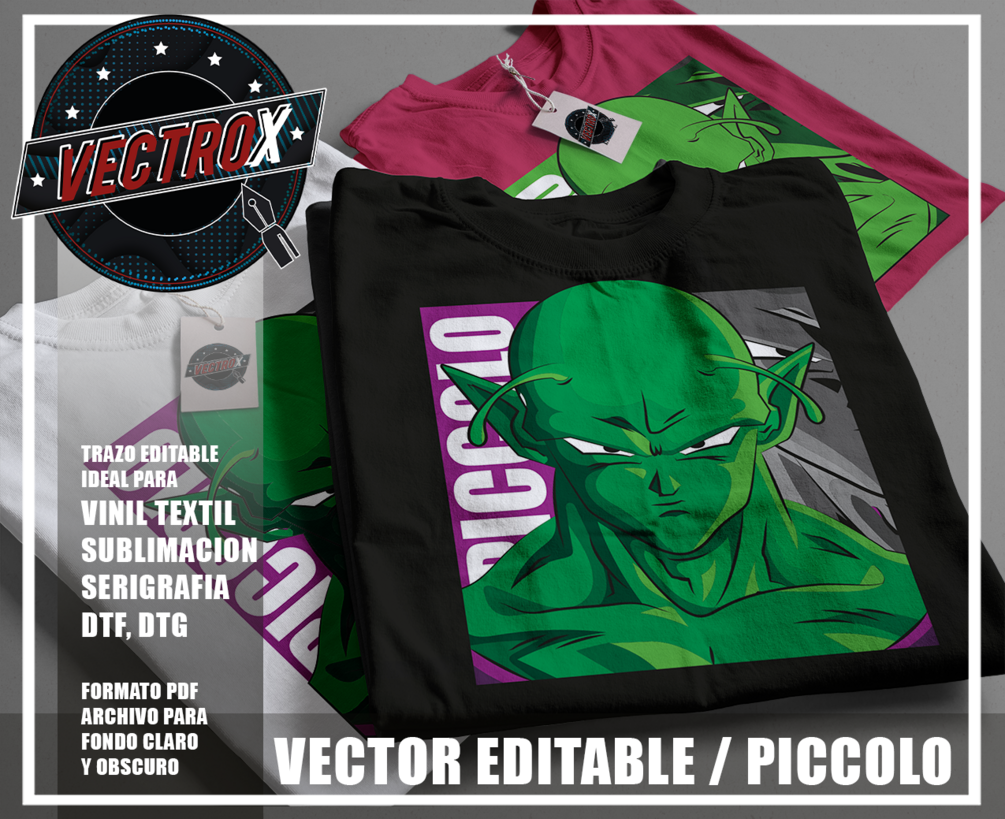 Vector Editable - Piccolo