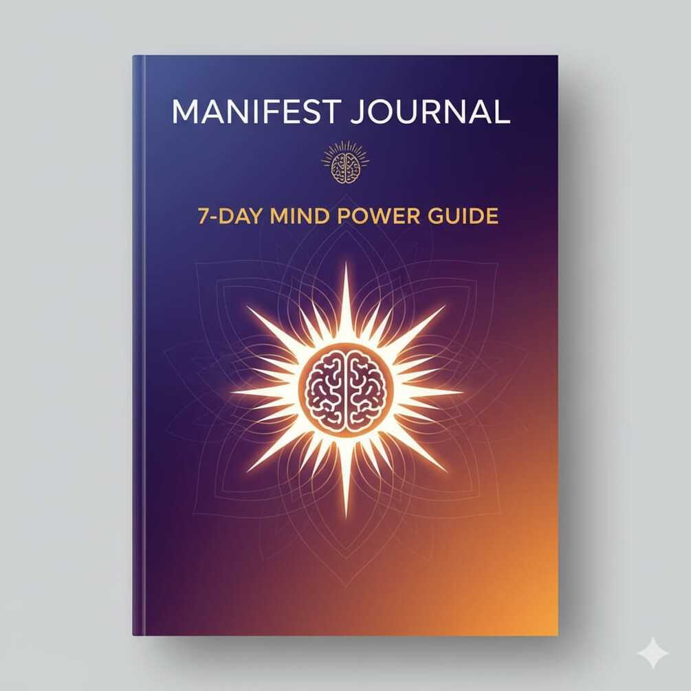 Manifest Journal – 7-Day Mind Power Guide