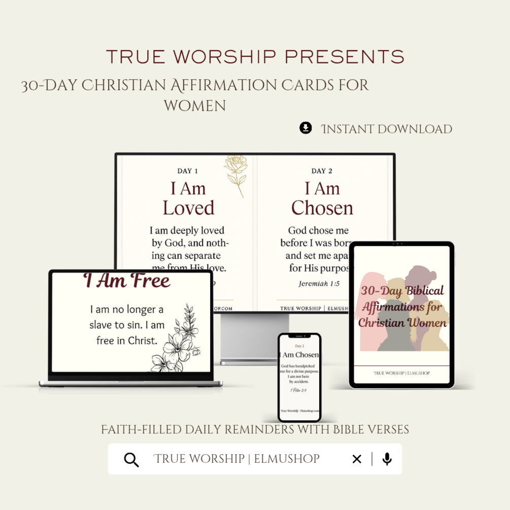 30-Day Biblical Affirmations for Christian Women | Speak Faith Daily