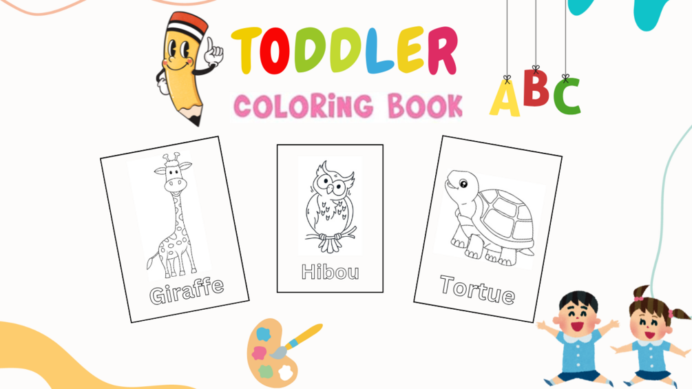 toodler coloring book