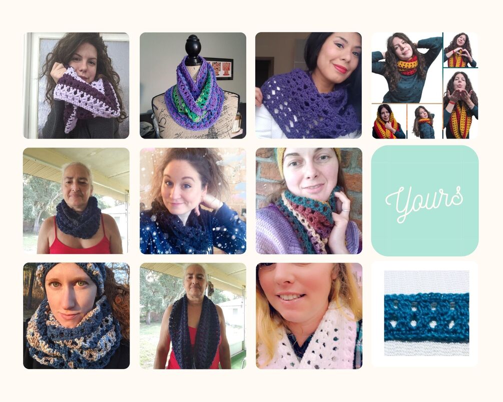 Never Ending Love Scarf Crochet Pattern