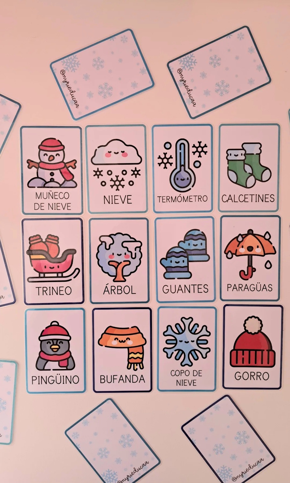 Vocabulario de Invierno