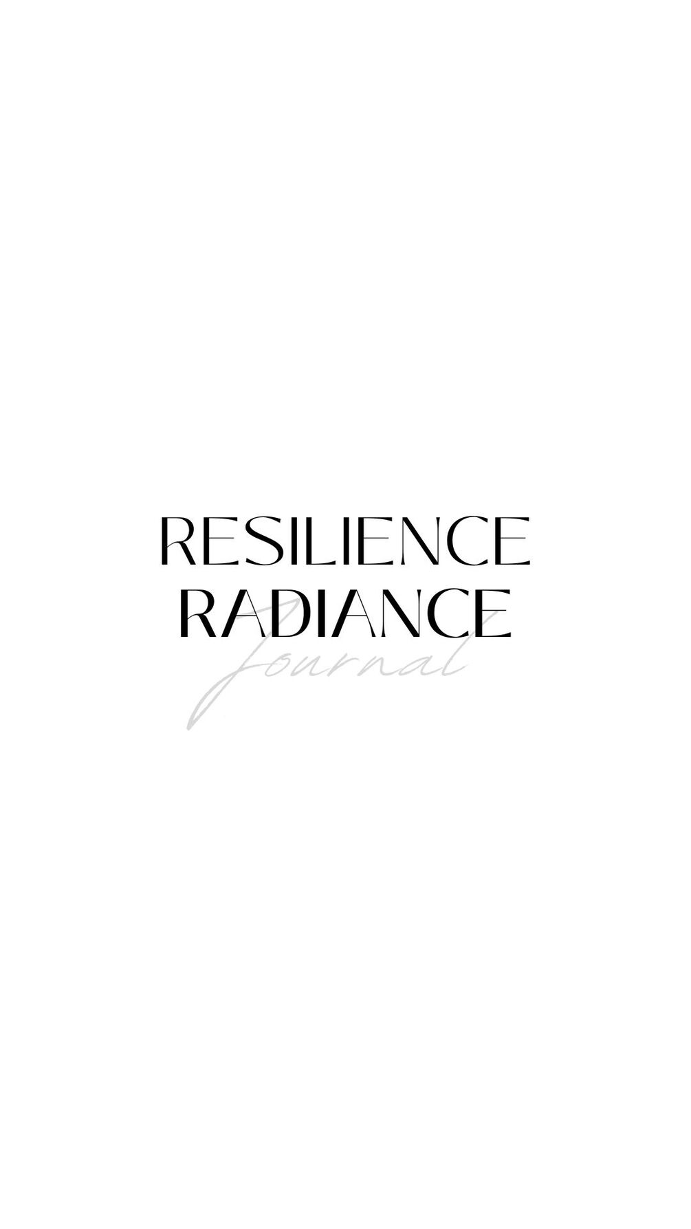 Resilience Journal