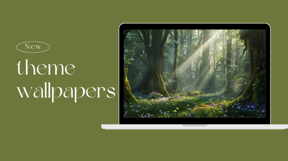 Nature theme wallpaper